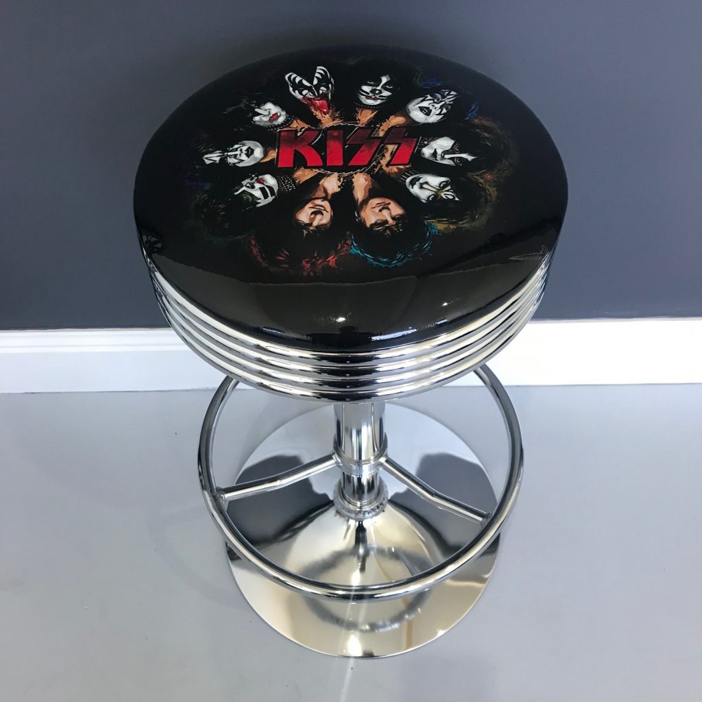 KISS Stool - Man Cave Madness