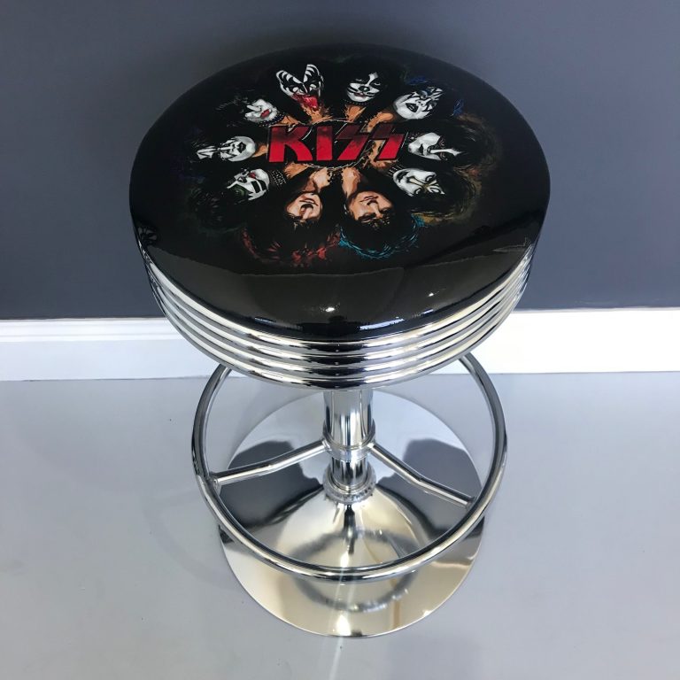 KISS Stool - Man Cave Madness
