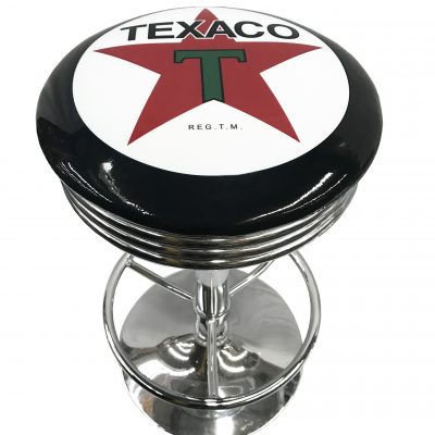 Mustang Blue Stool - Bar Stools | Mancave Madness