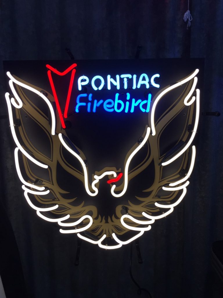 Pontiac Firebird Neon Sign - Man Cave Madness