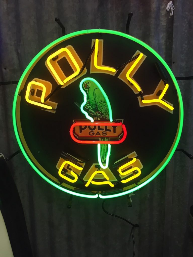 Polly Gas 24" Neon Sign - Man Cave Madness
