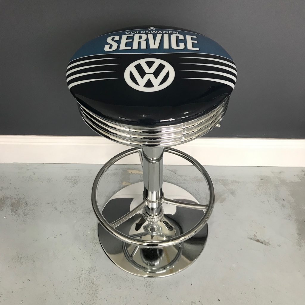 Volkswagen Service Stool - Man Cave Madness