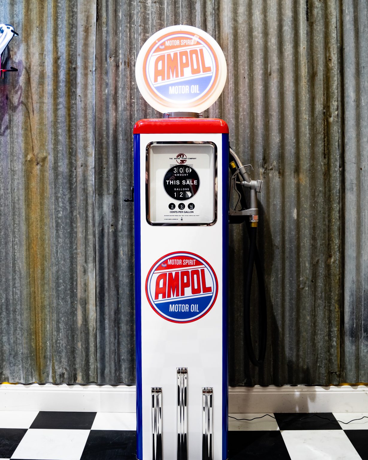 Ampol Two Tone Petrol Bowser - Man Cave Madness