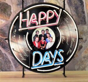 Happy Days Neon Sign - Man Cave Madness