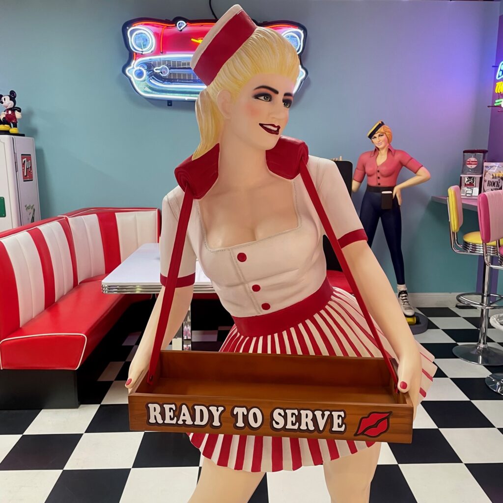 Usherette Statue - Man Cave Madness