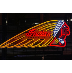 Indian Neon Sign - Man Cave Madness