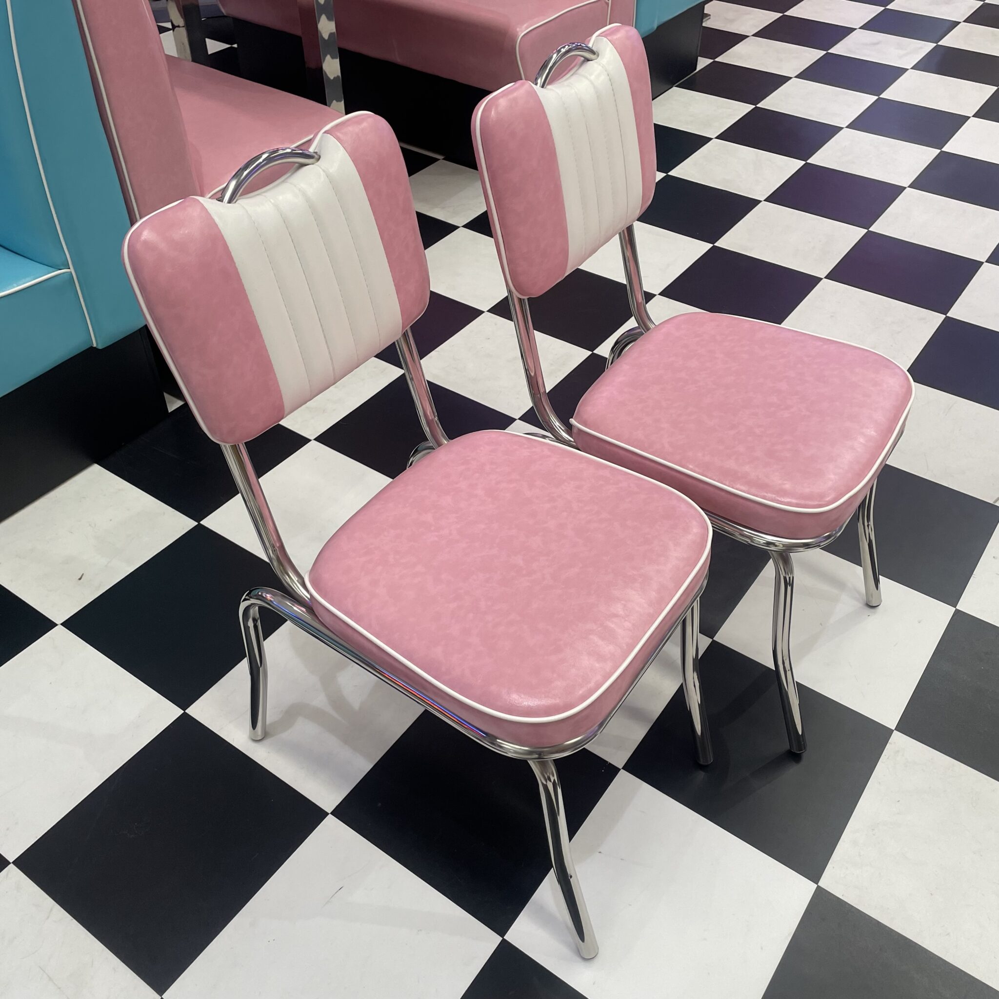 American Retro Diner Chairs - Diner | Mancave Madness